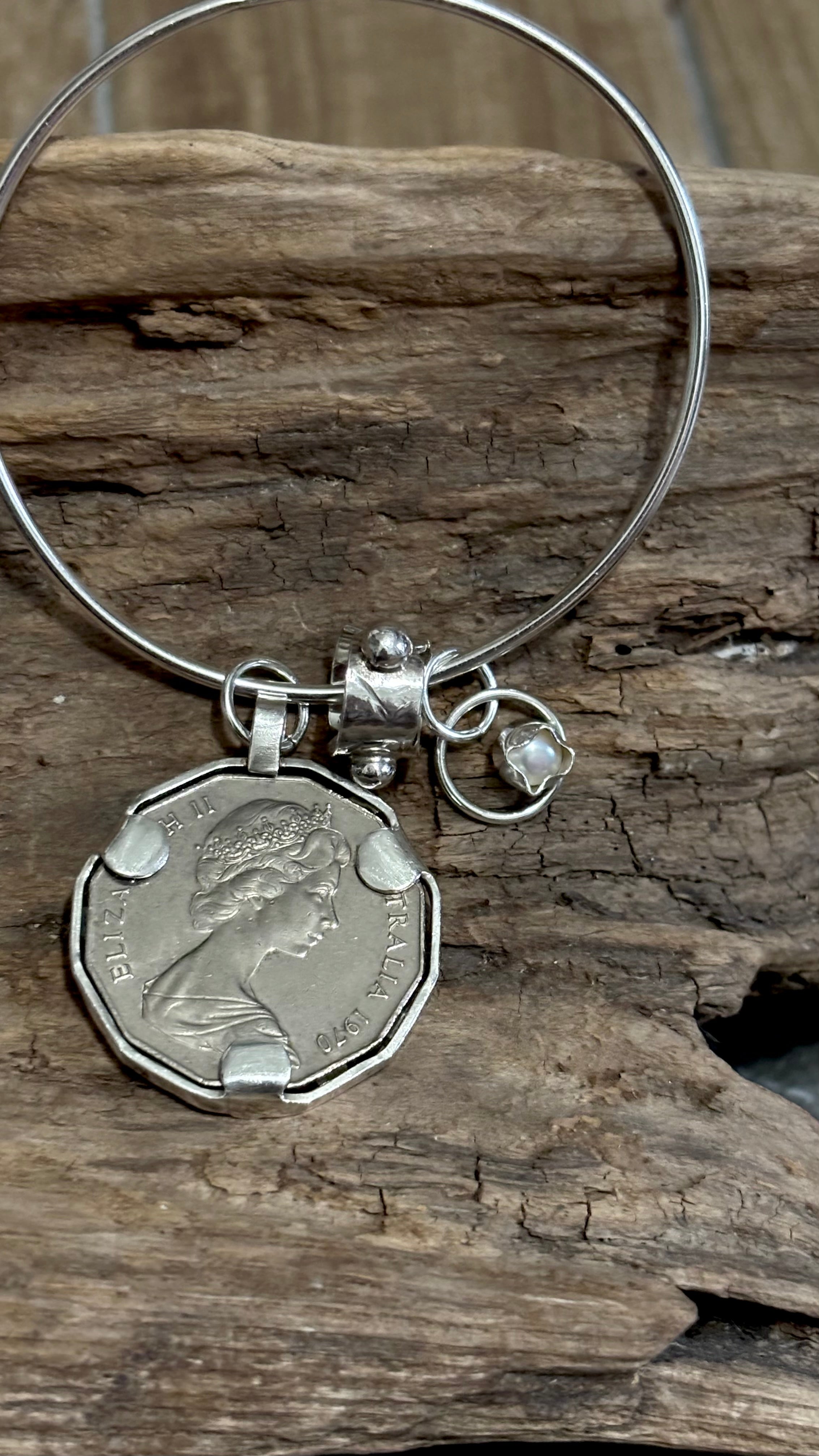 1970 Queen Elizabeth II Coin Bangle – Kelly Duncan Designs